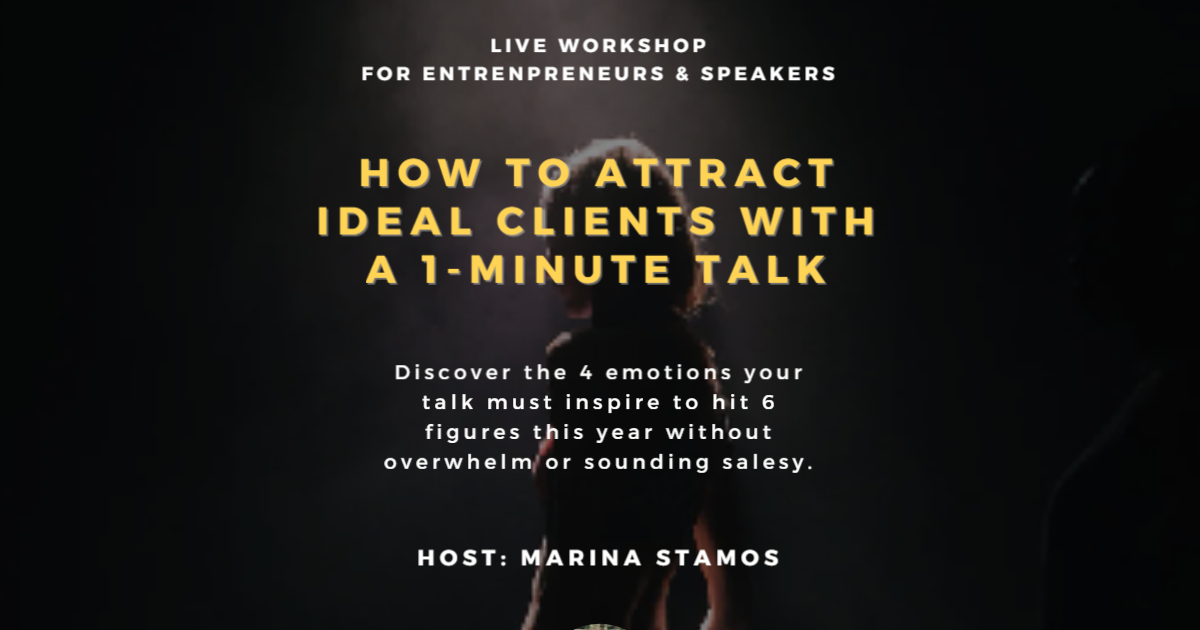 LIVE EVENT - Clients with 1 Minute Talk - FEB 22 2024 (PD)